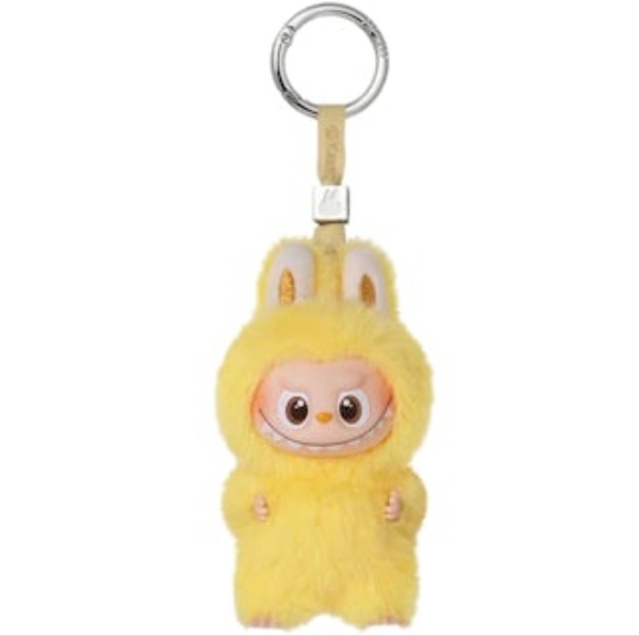 Labubu | Toys | P Pop Mart Labubu Pin For Love Mini Yellow Plush ...